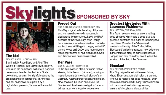 Skylights sponsored by sky - PressReader