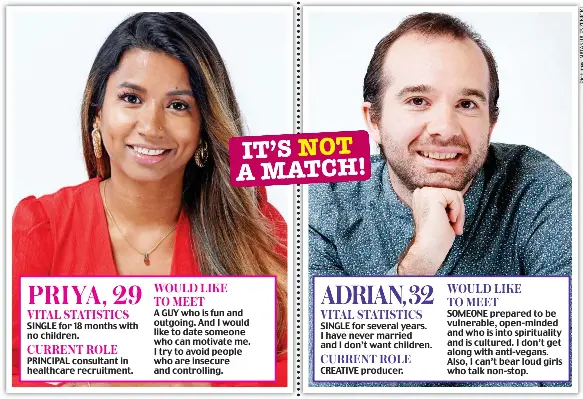 IT'S NOT A MATCH! - PressReader