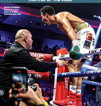 FIGHTER OF THE WEEK - PressReader