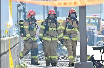South Korean battery plant fire kills 22 - PressReader