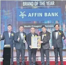 Affin Bank bags The BrandLaure­ate award - PressReader