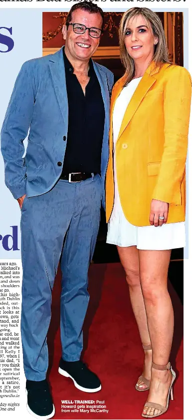 I always listen to wife my very carefully says Paul Howard - PressReader