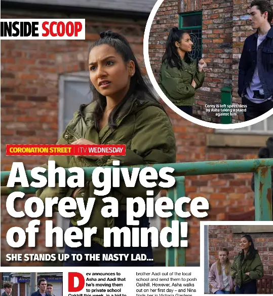 Brave Asha stands up to Corey - PressReader