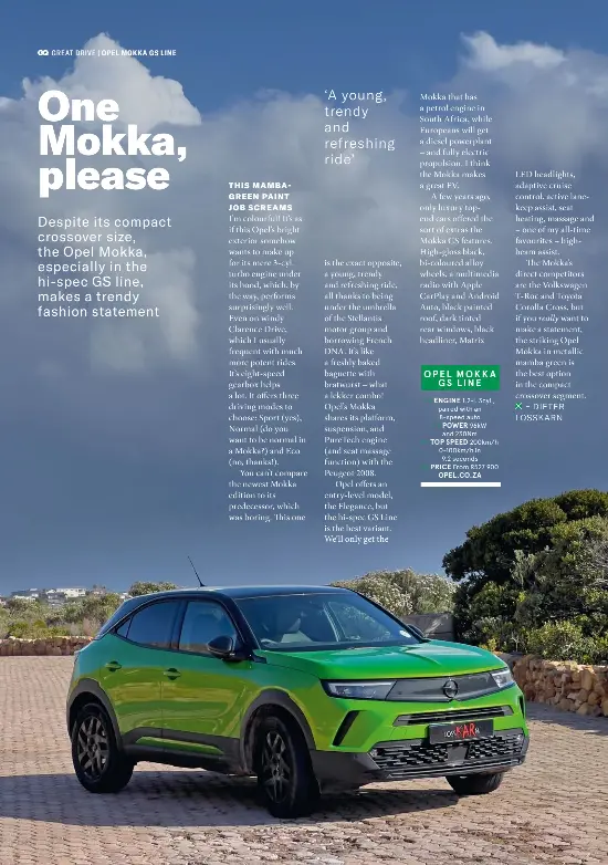One mokka, please - PressReader