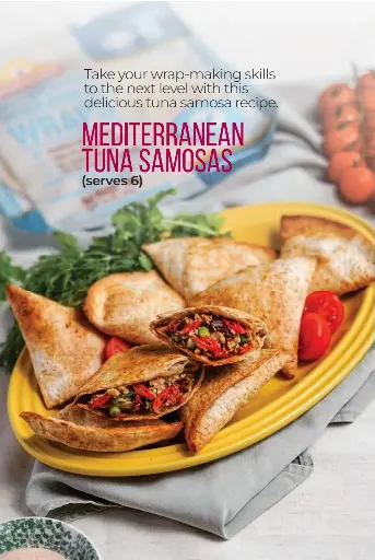 Mediterran­ean Tuna Samosas - PressReader