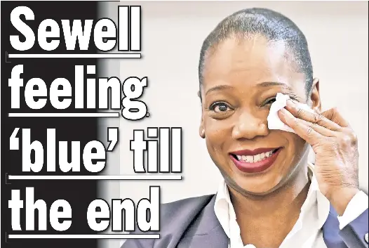 Sewell feeling 'blue' till the end - PressReader