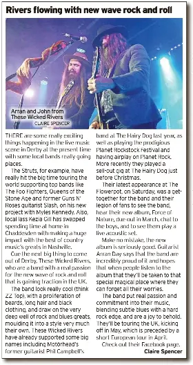 Rivers flowing with new wave rock and roll - PressReader