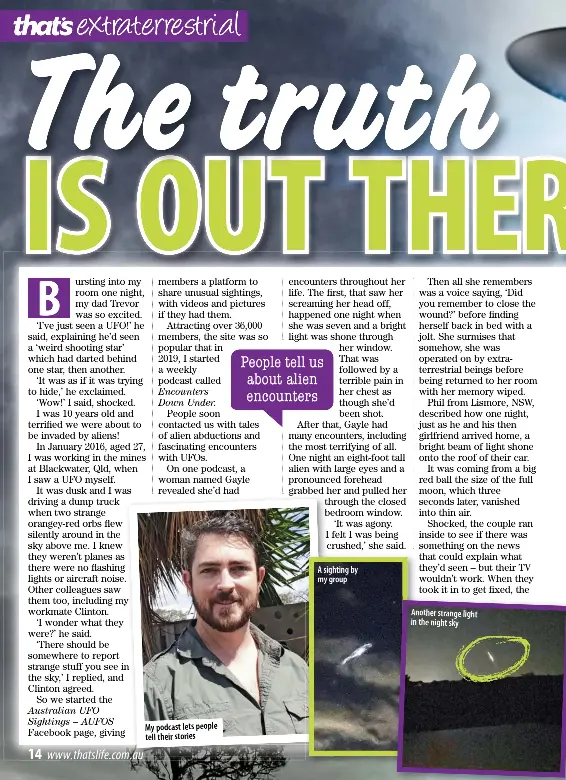 The truth IS OUT THERE! - PressReader