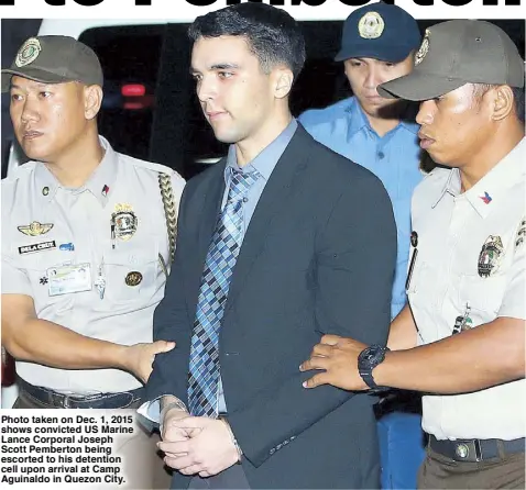 Rody grants absolute pardon to Pemberton - PressReader