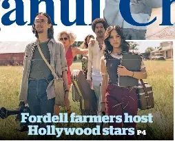 Fordell farmers host Hollywood stars - PressReader