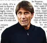 Conte: I’m here to stay - PressReader