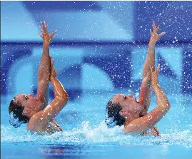 British duo make history with first medals in artistic swimming - PressReader