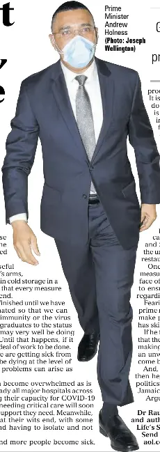 Argument nuh done, Mr Prime Minister - PressReader