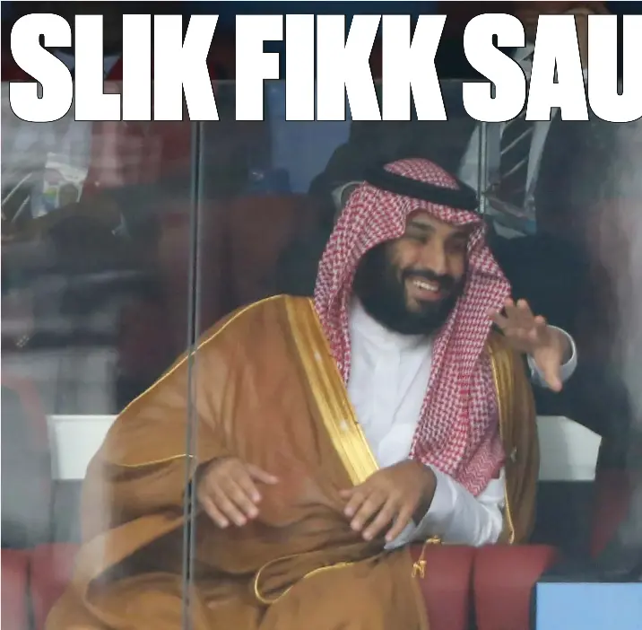 SLIK FIKK SAUDI-ARABIA VM - PressReader