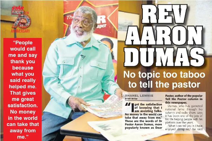 REV AARON DUMAS - PressReader