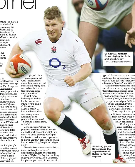 How hard man Graham Dawe helped toughen up England - PressReader