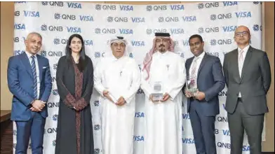 Visa recognises QNB for fastest growing credit card portfolio in Qatar ...
