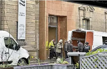 Stone of Scone returns home in back of van - PressReader