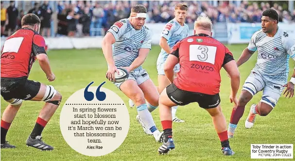 Cov boss has a spring in his step for the last lap! - PressReader