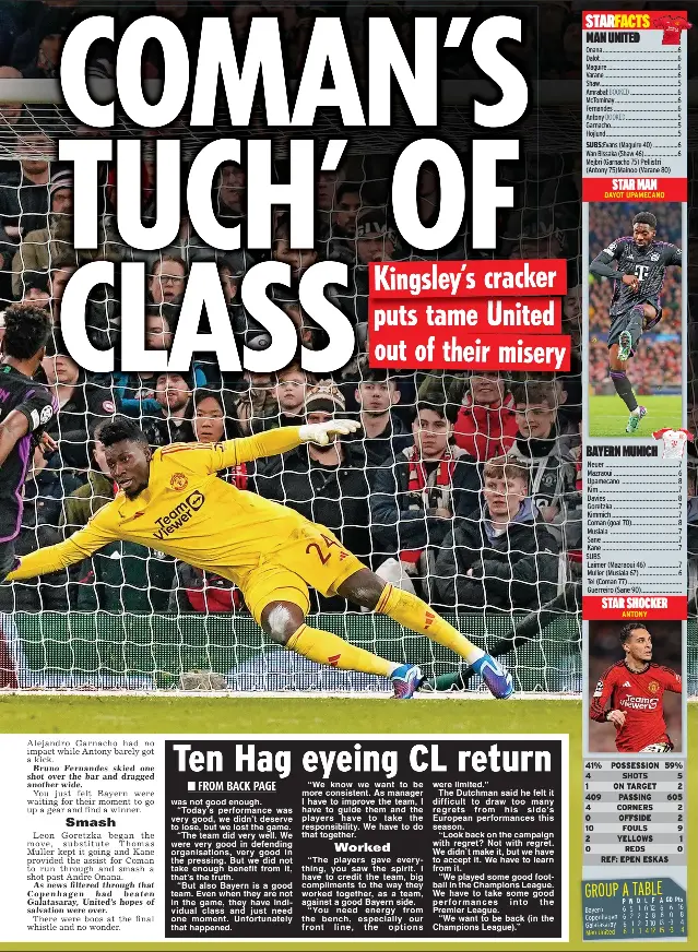 COMAN’S TUCH’ OF CLASS - PressReader