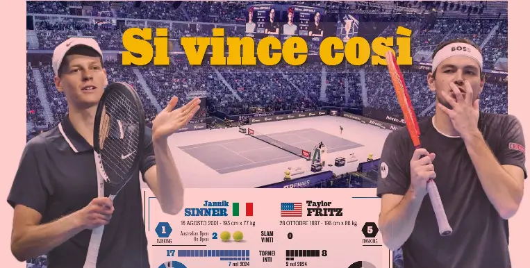 SINNER FAVORITO CON PIÙ RITMO E FORZA MENTALE - PressReader