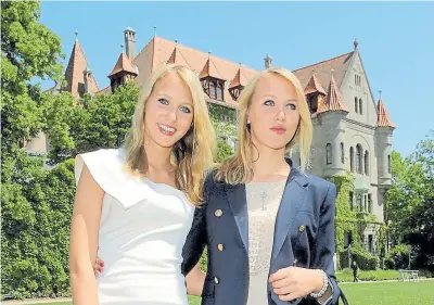 Los Faber-castell. Las gemelas herederas de la familia noble que es ...