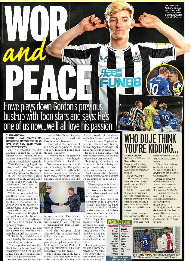 WOR and PEACE - PressReader