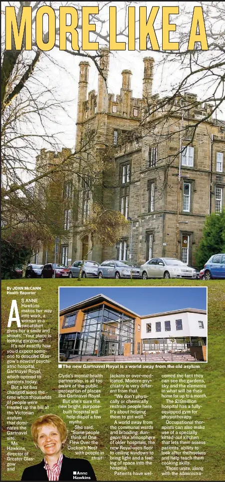 MORE LIKE A HOTEL THAN AN ASYLUM - PressReader