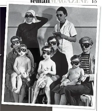 How ‘sunray therapy’ with ultra violet lamps has put a generation at ...