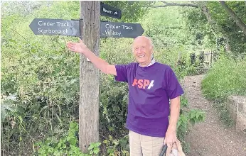 John, 89, undertakes 22-mile challenge for PSPA charity - PressReader