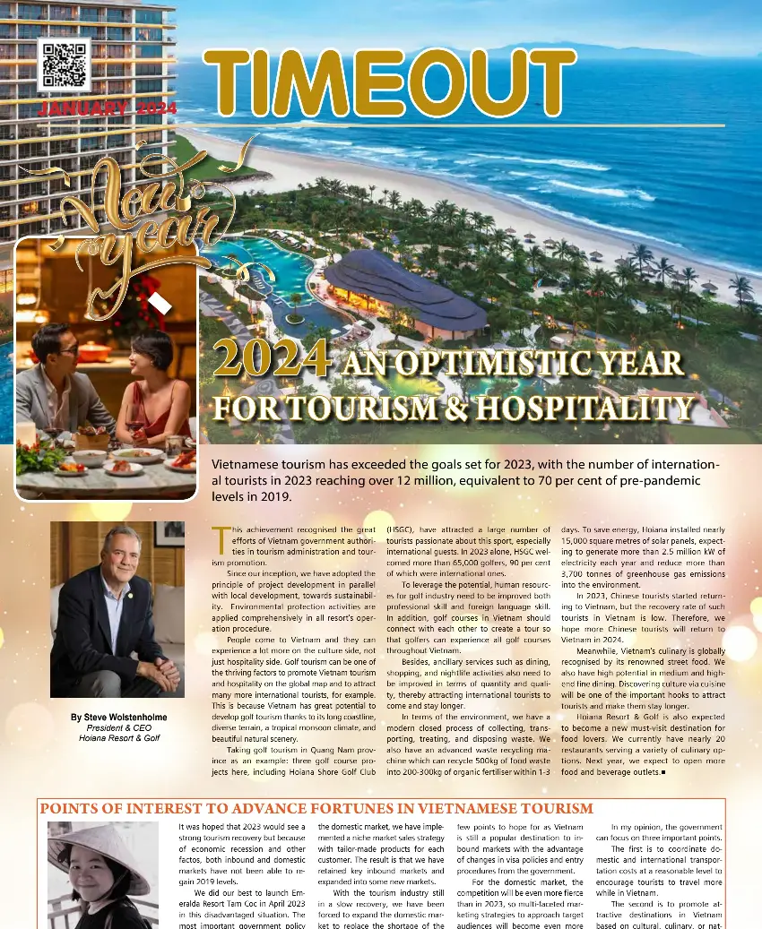 2024 AN OPTIMISTIC YEAR FOR TOURISM & HOSPITALIT­Y - PressReader