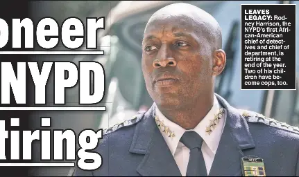 Pioneer of NYPD retiring - PressReader