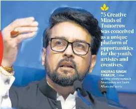 53rd IFFI announces winners of 75 Creative Minds of Tomorrow - PressReader