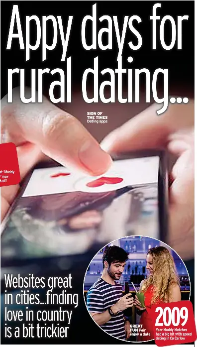 Appy days for rural dating... - PressReader