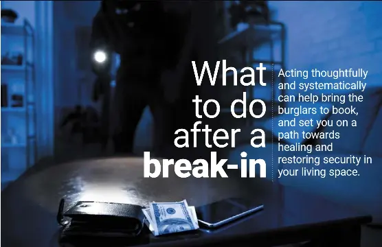 What to do after a break-in - PressReader