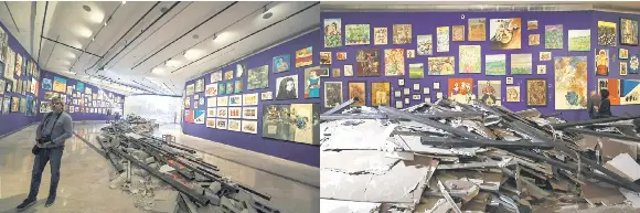 Museum showcases Gaza ‘artistic demonstrat­ion’ against war - PressReader