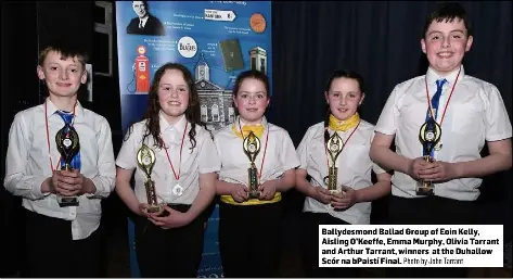 Duhallow Scor na bPáistí a success - PressReader