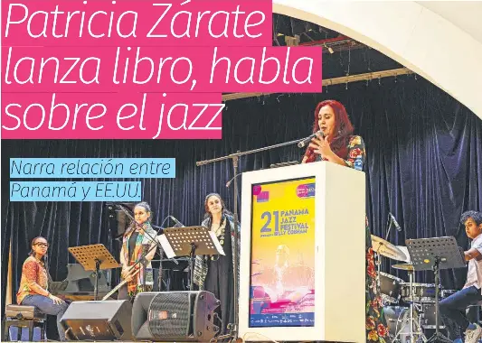 Patricia Zárate lanza libro, habla sobre el jazz - PressReader