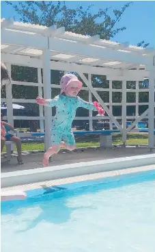 Families find relaxing haven at outdoor pool - PressReader