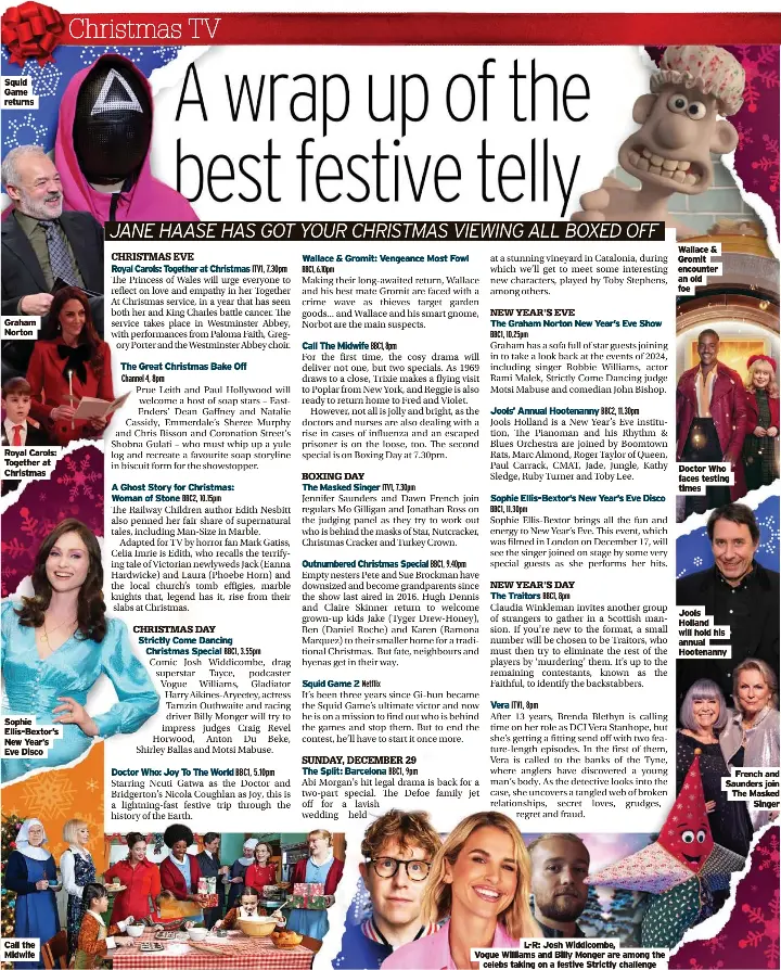 A wrap up of the best festive telly - PressReader