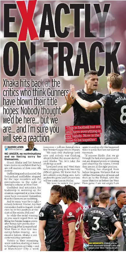 E X ACTLY ON TRACK - PressReader