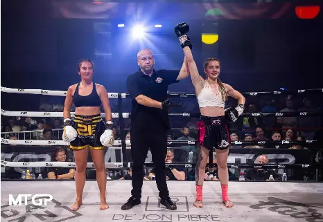 Thai boxing star Dani may be small, but at 5’4” she can pack a fair ...