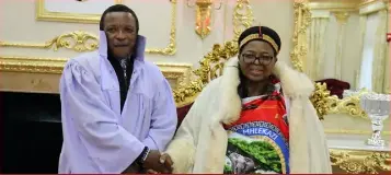 Lunyazi Lezulu visits Indlovukaz­i - PressReader