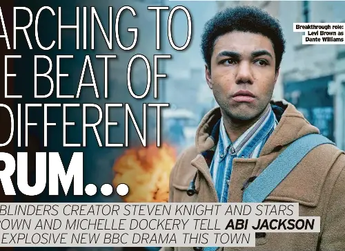 PEAKY BLINDERS CREATOR STEVEN KNIGHT AND STARS LEVI BROWN AND MICHELLE DOCKERY TELL ABI JACKSON ...