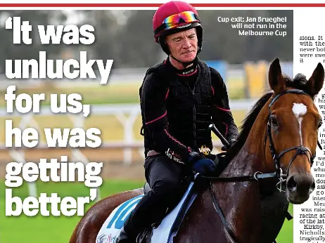 ‘It was unlucky for us, he was getting better’ - PressReader