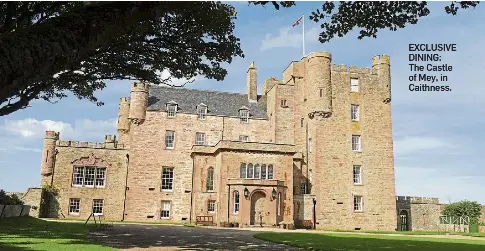 Royal castle’ s stay and dine for £595 - PressReader