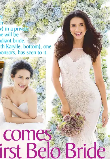 Here comes the First Belo Bride - PressReader