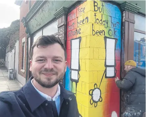 Artwork paints bright picture over graffiti - PressReader