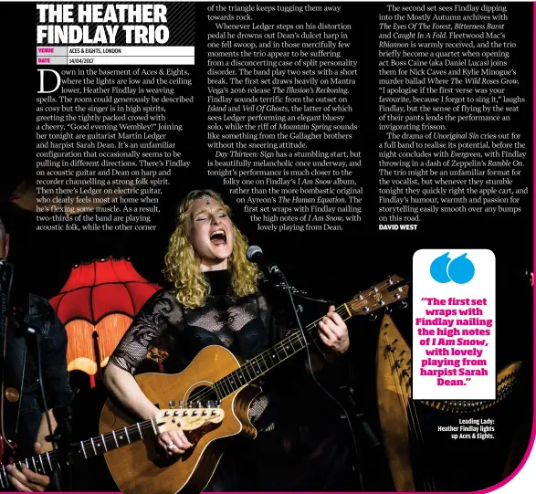 THE HEATHER FINDLAY TRIO - PressReader