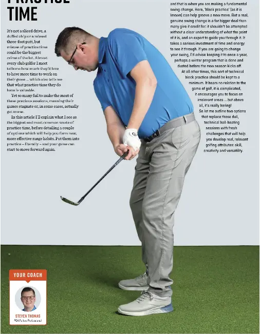 WASTING PRACTICE TIME - PressReader